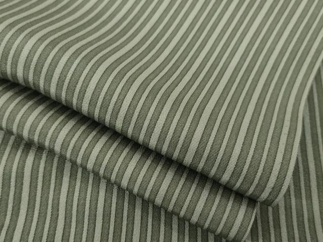 平和屋着物●上質な小紋　縞　正絹　逸品　AABC8135ck