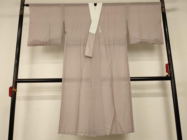 平和屋着物＊夏物　長襦袢　絽　胡桃染色　正絹　逸品　AABC9395jd