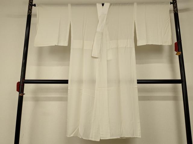 平和屋着物＊夏物　長襦袢　絽　蒸栗色　反端付き　正絹　逸品　AABC9396jd