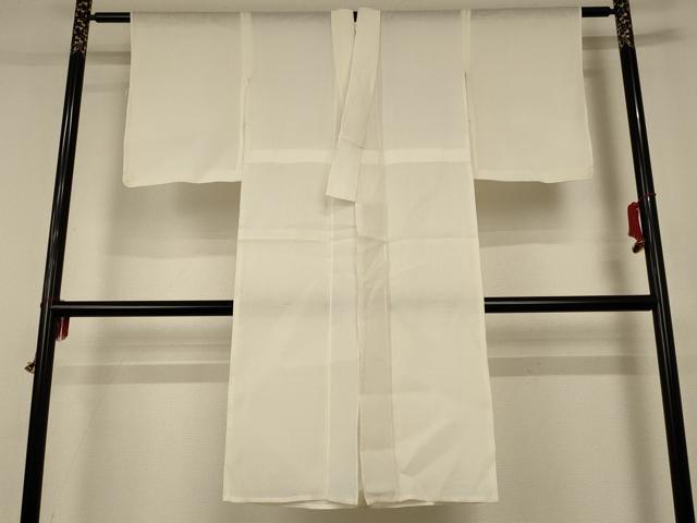 平和屋着物＊夏物　長襦袢　紗　鳥の子色　麻　逸品　AABC9434jd