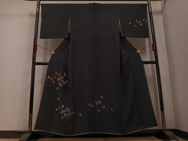 平和屋着物●訪問着　刺繍　束ね熨斗文　さが美扱い　正絹　逸品　AABC9785ph