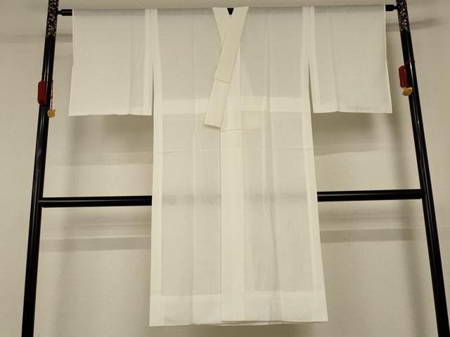 平和屋着物＊夏物　長襦袢　絽　鳥の子色　正絹　逸品　AABC9853jd