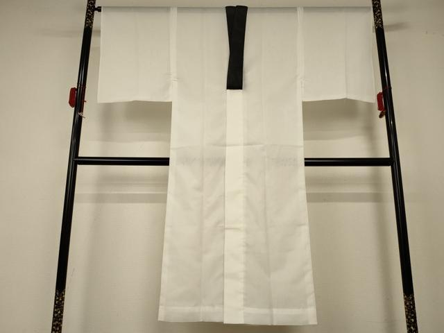 平和屋着物＊夏物　長襦袢　絽　白色　洗える着物　AABC9912jd