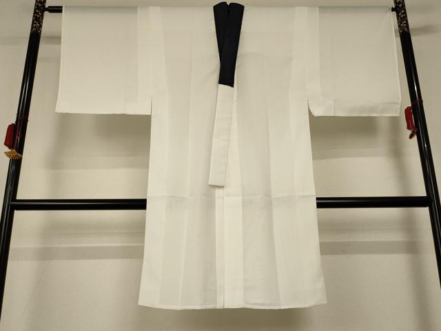 平和屋着物＊夏物　長襦袢　絽　白色　洗える着物　AABC9914jd