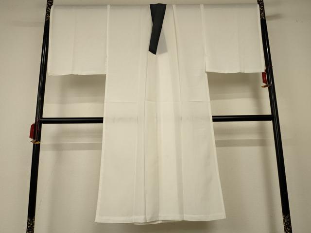 平和屋着物＊夏物　長襦袢　絽　白色　洗える着物　AABC9916jd