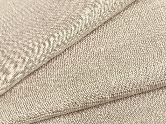 平和屋着物▽上質な紬　単衣　霞文　正絹　逸品　AABD0378fy