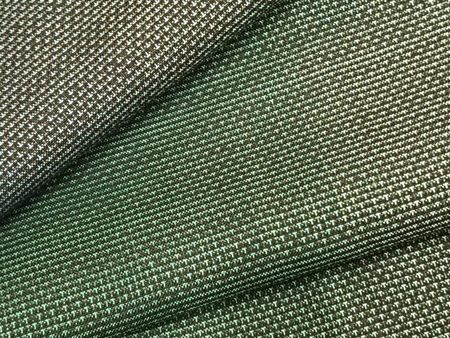 平和屋着物●本場大島紬　9マルキ　間道　正絹　逸品　AABD0472fy