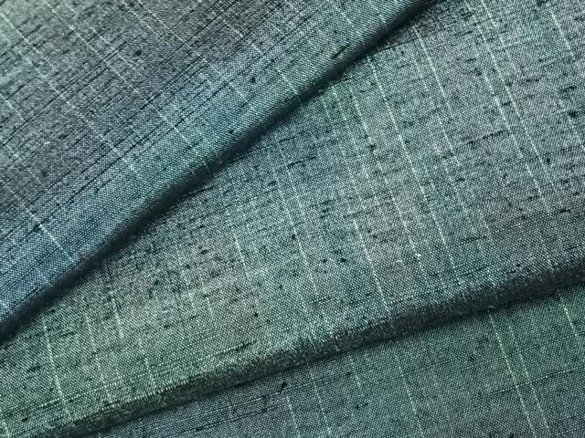 平和屋着物●上質な紬　縞　ロング丈　正絹　逸品　AABD0544fy