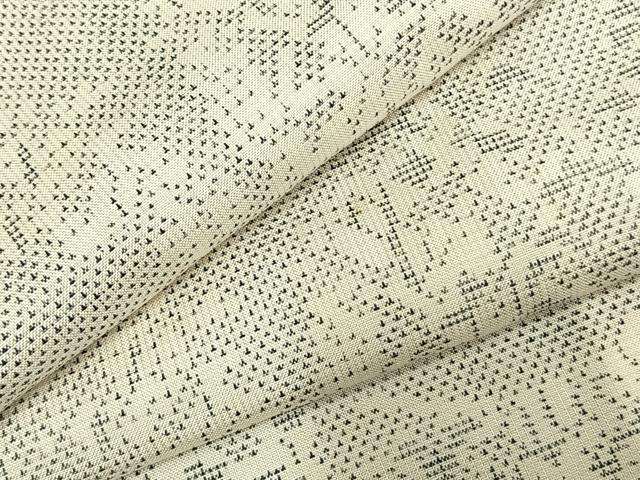 平和屋着物●本場大島紬　白大島　カタス7マルキ　樹林文　正絹　逸品　AABD0635fy