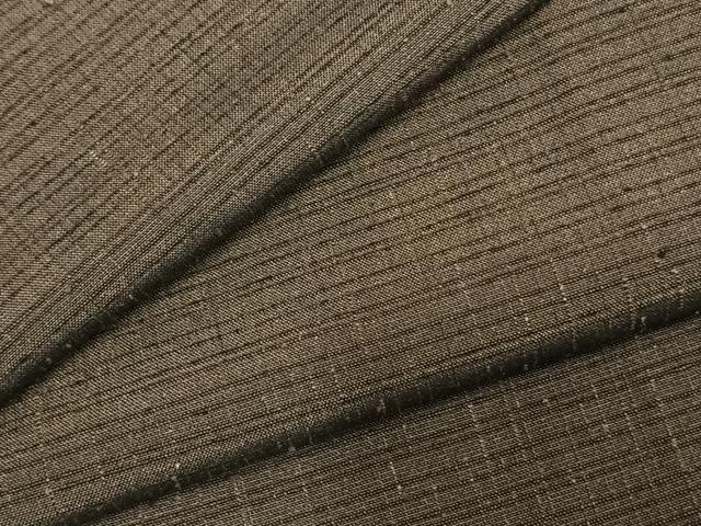 平和屋着物●男性　紬　霞文　キングサイズ　正絹　逸品　AABD0668fy