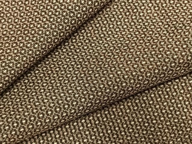 平和屋着物●男性　本場大島紬　亀甲絣　正絹　逸品　AABD0681fy