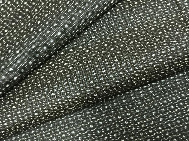 平和屋着物●男性　本場大島紬　亀甲絣　正絹　逸品　AABD0682fy