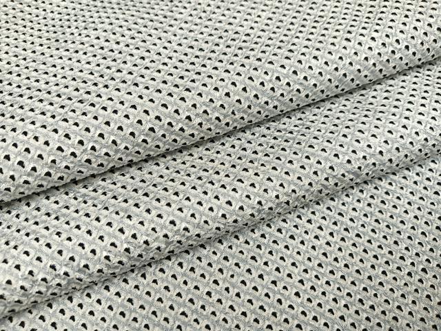 平和屋着物●大変加工の良い総絞り小紋　正絹　逸品　AABD0827ph