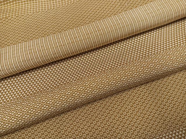 平和屋着物●江戸小紋　寄せ小紋柄　胴抜き仕立て　正絹　逸品　AABD3469ph