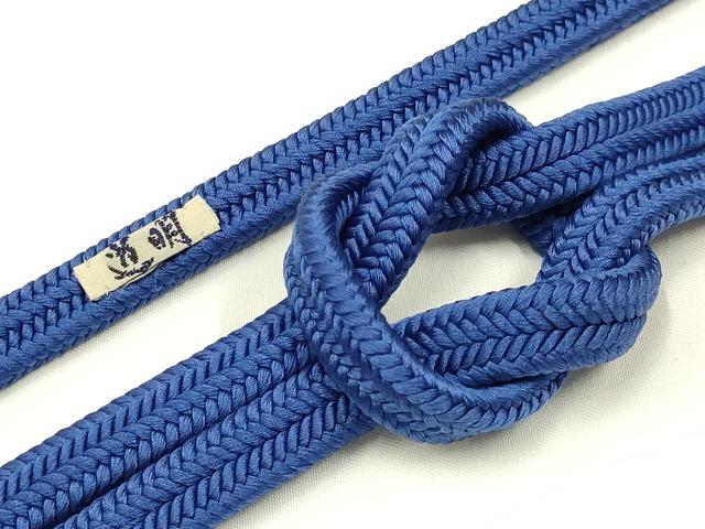 平和屋着物●極上　有職組紐道明　帯締め　冠組　留紺色　宮内庁御用　国立博物館御用　東京芸術大学御用 　逸品　AABD4104ay