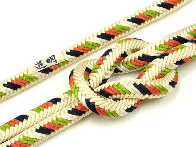 平和屋着物●極上　有職組紐道明　帯締め　奈良組　宮内庁御用　国立博物館御用　東京芸術大学御用　逸品　AABD4116ay