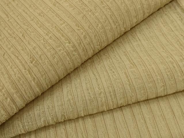 平和屋着物＊夏物　小紋　紗　縞　正絹　逸品　AABD4501jd