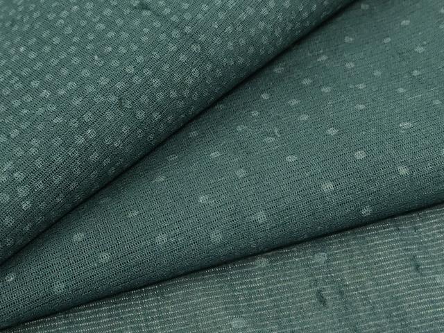 平和屋着物＊夏物　小紋　絽　霞文　正絹　逸品　AABD4550jd