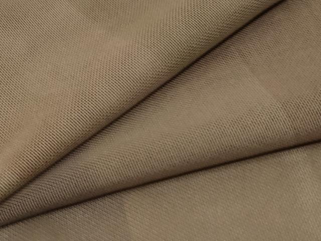 平和屋着物＊夏物　小紋　紗　変わり市松文　正絹　逸品　AABD4608jd