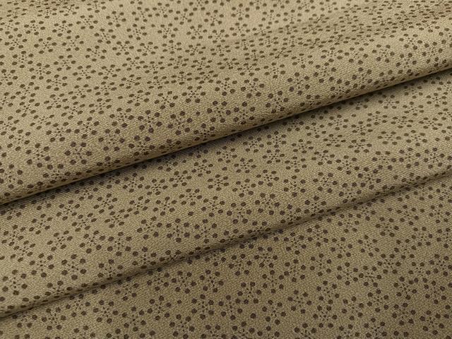 平和屋着物●上質な小紋　舞花文　正絹　逸品　未使用　AABD4722ph