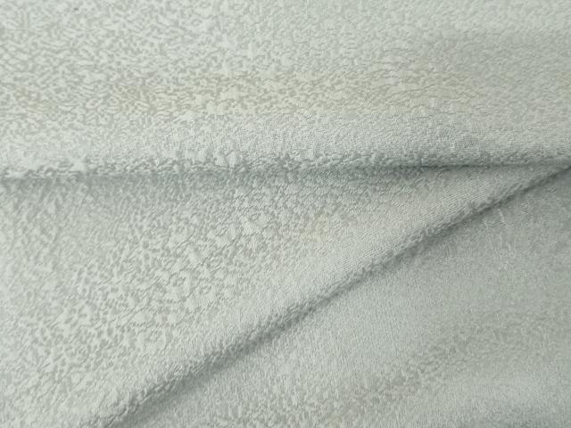 平和屋着物●上質な色無地　草花地紋　秘色色　正絹　逸品　未使用　AABD4961cs