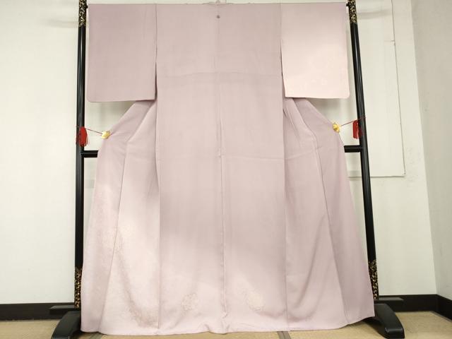 平和屋着物●訪問着　正倉院花文　暈し染め　正絹　逸品　AABD5057cs