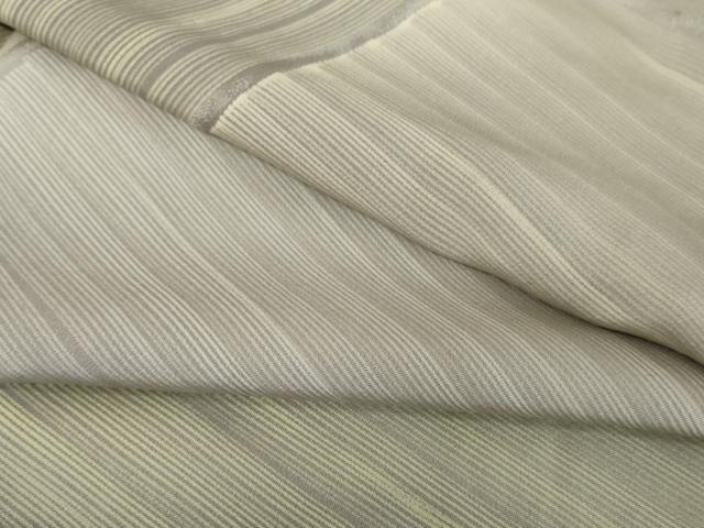 平和屋着物●上質な小紋　切嵌文様　暈し染め　正絹　逸品　AABD5060cs