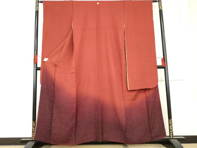 平和屋着物●豪華振袖　霞文　暈し染め　正絹　逸品　AABD6210cs