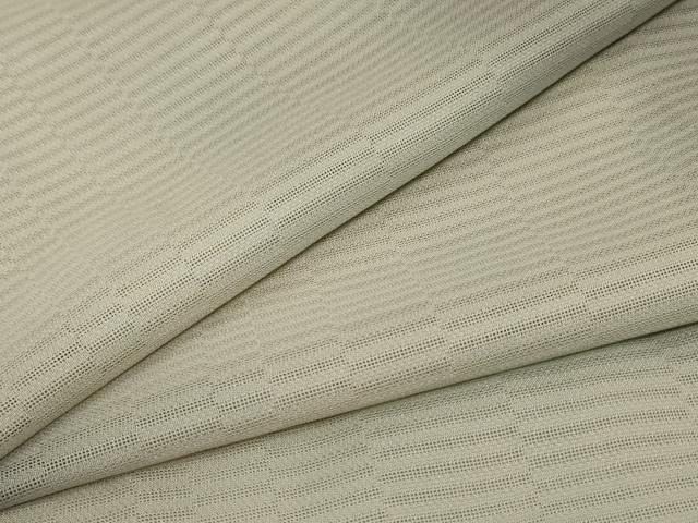 平和屋着物＊夏物　小紋　変わり絽　縞　暈し染め　正絹　逸品　AABD6610jd