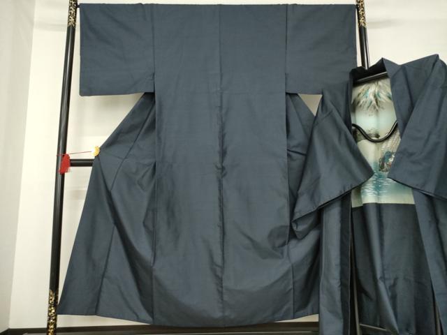 平和屋着物●男性　紬　アンサンブル　亀甲絣　正絹　逸品　AABD7414ck