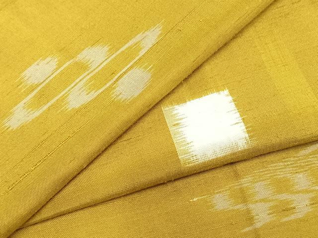 平和屋着物●本場琉球紬　正絹　逸品　AABD8673fy