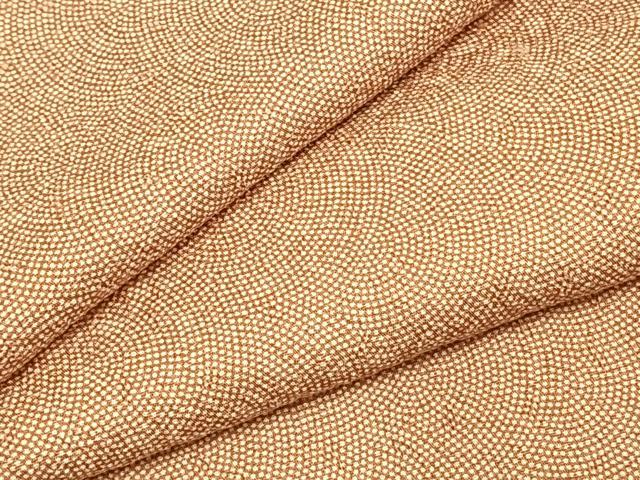 平和屋着物●江戸小紋　鮫小紋柄　正絹　逸品　AABD8706fy