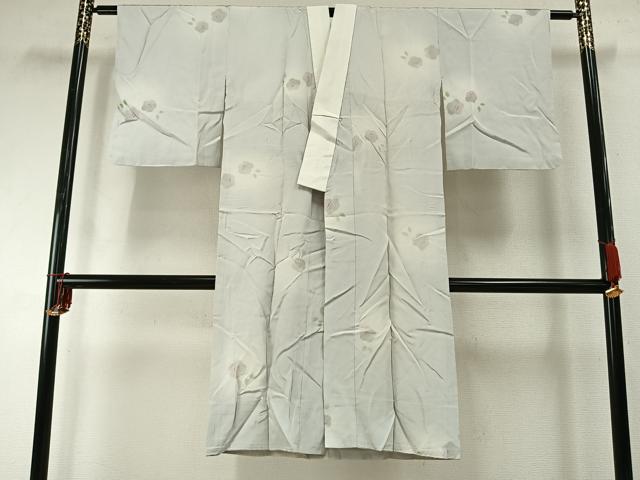 平和屋着物●長襦袢　無双仕立て　舞花文　暈し染め　正絹　逸品　AABD8748fy