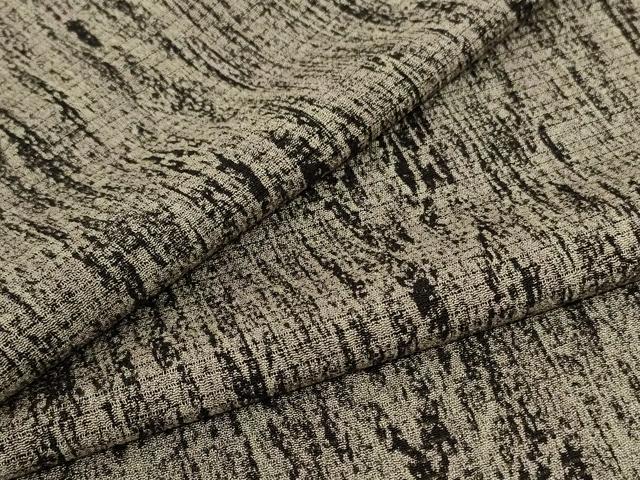 平和屋着物＊夏物　小紋　絽縮緬　霞文　正絹　逸品　AABD8971jd