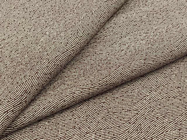 平和屋着物▽上質な小紋　単衣　流水文　正絹　逸品　AABD9406jh