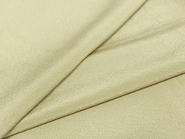 平和屋着物▽上質な色無地　単衣　砂色　正絹　逸品　AABD9442jh