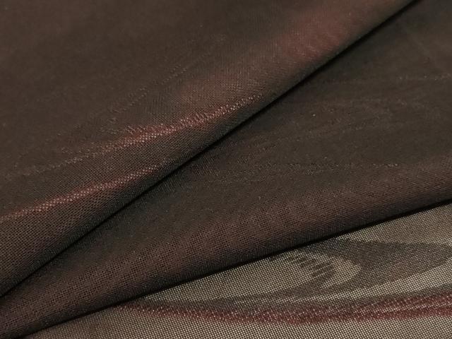 平和屋着物＊夏物　小紋　流水紋紗　正絹　逸品　AABE0602jd