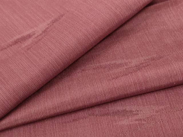 平和屋着物＊夏物　小紋　紗　幾何学文様　未使用　AABE0637jd