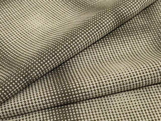 平和屋着物＊夏物　江戸小紋　絽　行儀　正絹　逸品　AABE0673jd