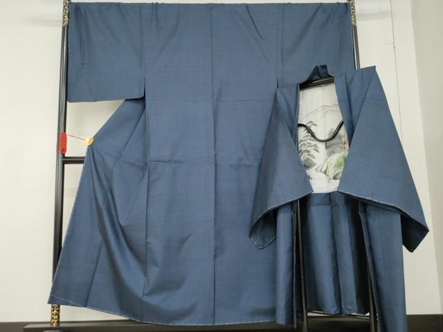 平和屋着物●男性　本場大島紬　アンサンブル　100亀甲　総詰め　キングサイズ　正絹　逸品　未使用　AABE2740cs