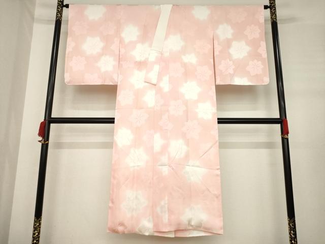 平和屋着物●長襦袢　袷　楓　正絹　逸品　AABE3401ck