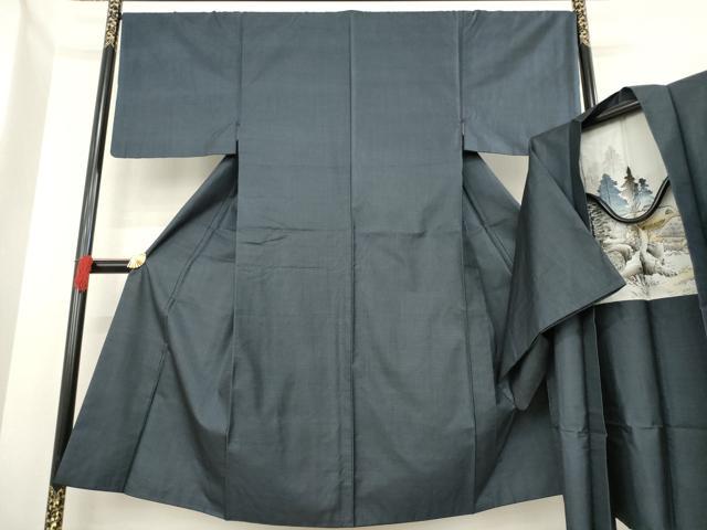 平和屋着物●男性　本場大島紬　アンサンブル　100亀甲　総詰め　正絹　逸品　AABE3411ck