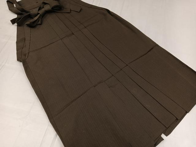 平和屋着物●男性　行灯袴　縞　正絹　逸品　AABE3971ph