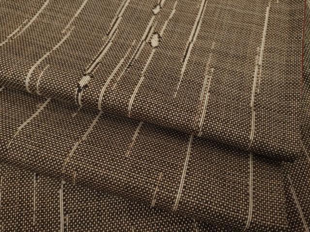 平和屋着物●本場大島紬　一元7マルキ　総絣　蕾　正絹　逸品　AABE4187ck