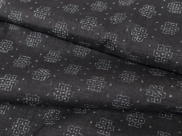 平和屋着物●本場結城紬　重要無形文化財　80亀甲　飛び亀甲　高島屋扱い　正絹　逸品　未使用　AABE5292cs