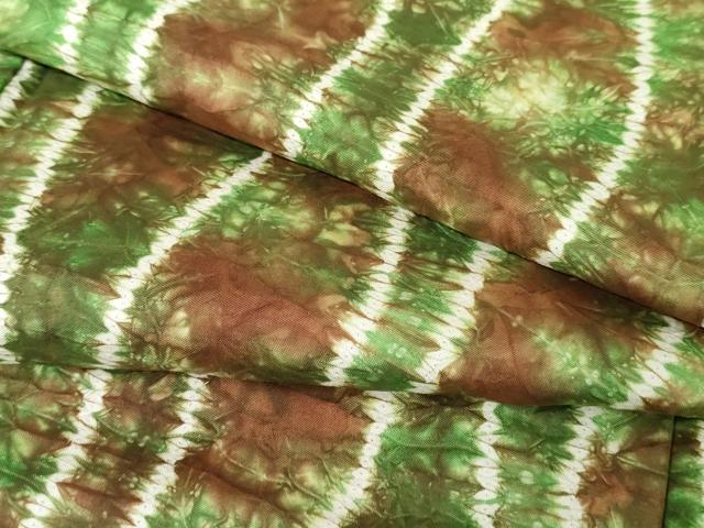 平和屋着物●本場染大島紬　総絞り　立涌文　正絹　逸品　未使用　AABE5359cs