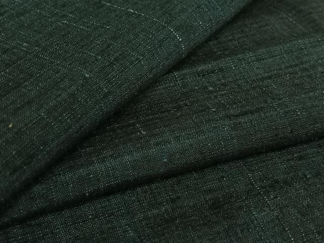 平和屋着物▽男性　紬　単衣　霞文　正絹　逸品　AABE6696jh