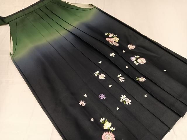 平和屋着物●女性　行灯袴　夜桜　洗える着物　AABE6929ph