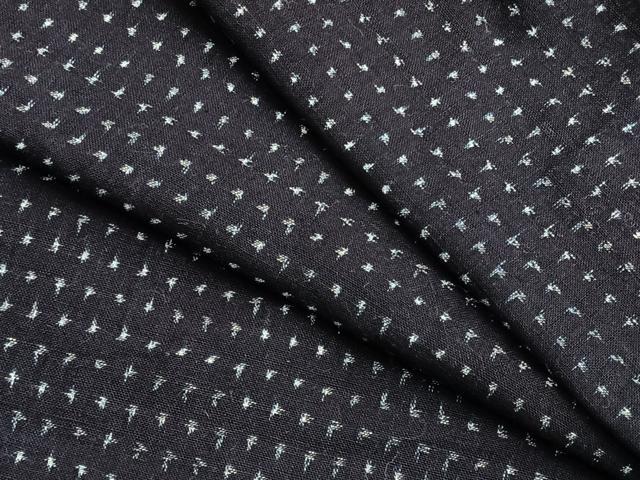 平和屋着物●男性　久留米絣　絣柄　正絹　逸品　BAAN8733pm