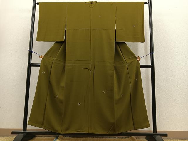 平和屋着物●世界的人形師　辻村寿三郎　ジュサブロー　訪問着　舞花文　金彩　正絹　逸品　BAAO2958ph